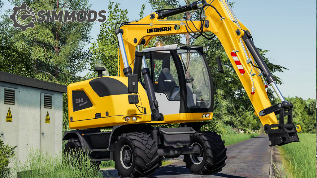 LS19: LIEBHERR A914C SDM - Mobil-Bagger - DOWNLOAD - SIMMODS