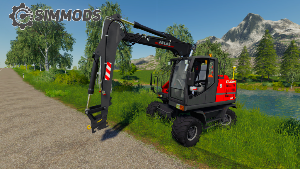 LS19: Bagger ATLAS 160W – DOWNLOAD - SIMMODS