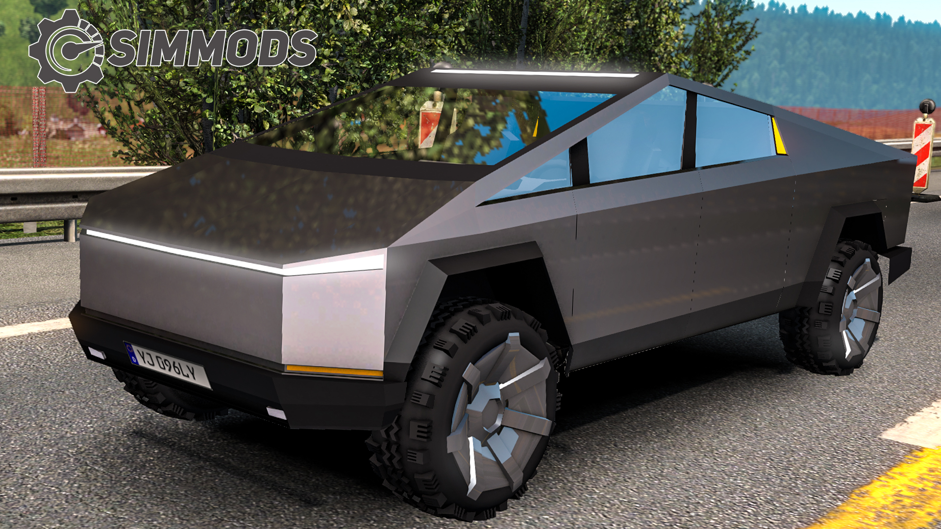ETS 2: Tesla Cybertruck – DOWNLOAD - SIMMODS