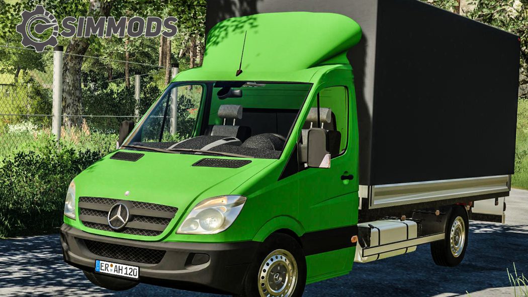 LS19: Mercedes-Benz Sprinter PICKUP – DOWNLOAD - SIMMODS