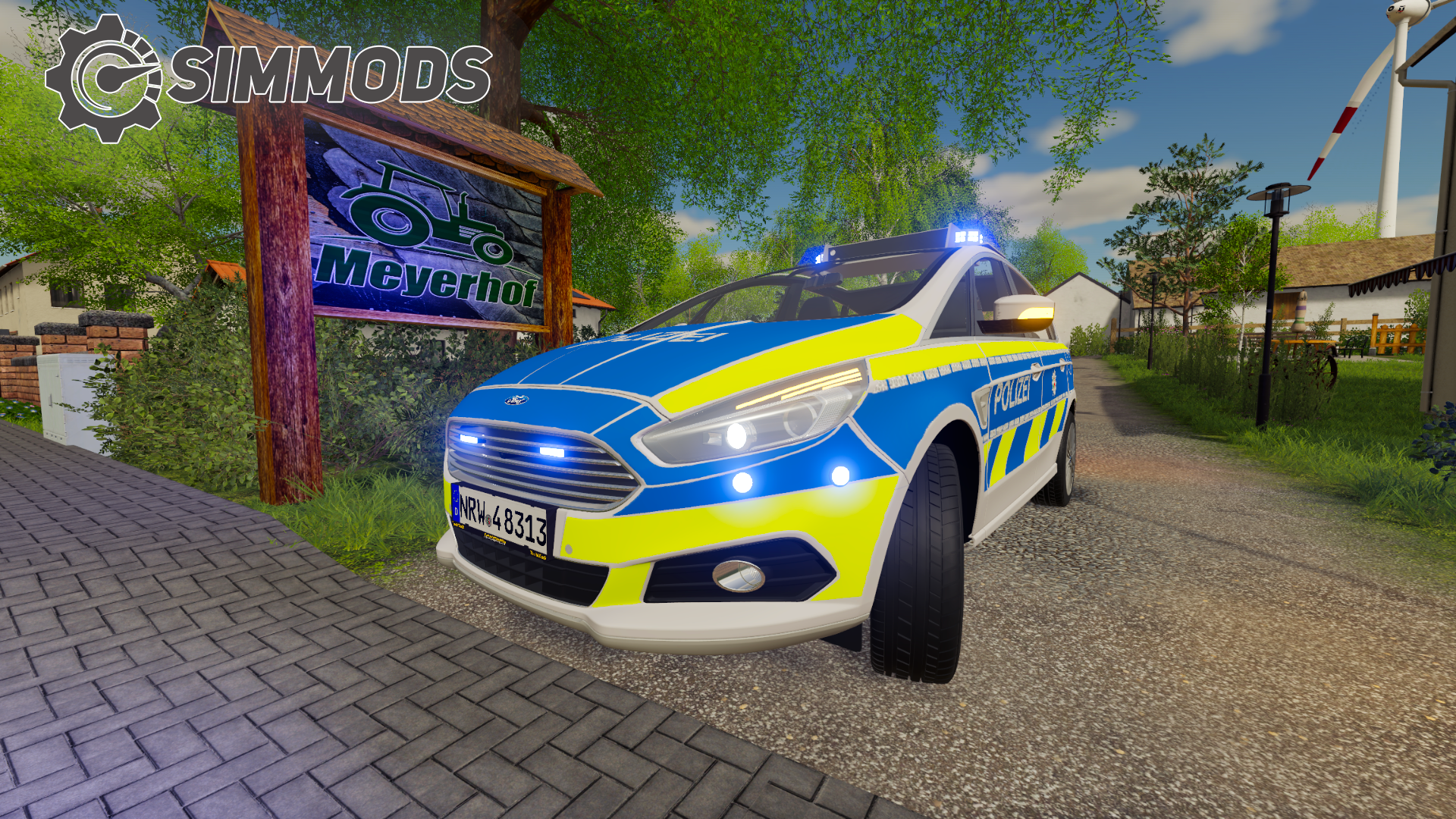 LS19: Ford S-Max – Polizei NRW – DOWNLOAD - SIMMODS