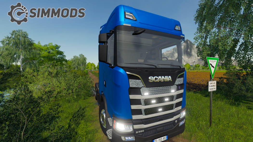 LS19: Scania S580 – DOWNLOAD - SIMMODS
