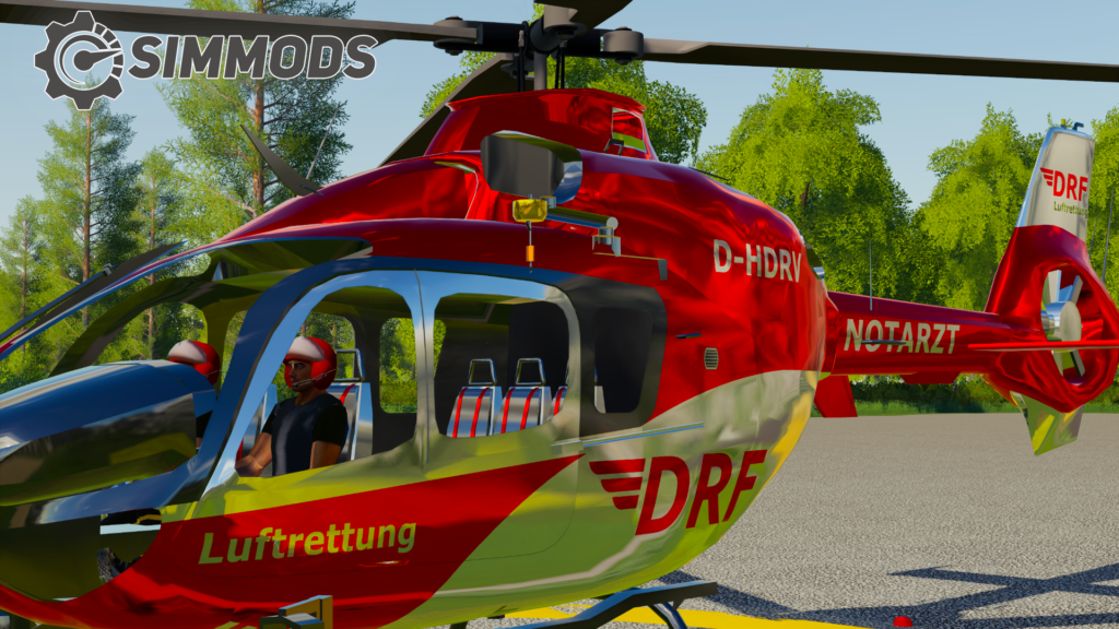LS19: Rettungshubschrauber EC 145 DRF – DOWNLOAD - SIMMODS