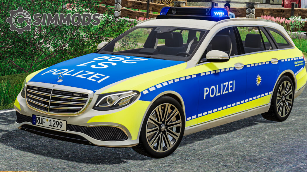 LS19: Mercedes-Benz E-Klasse - Polizei Ruffach – DOWNLOAD - SIMMODS