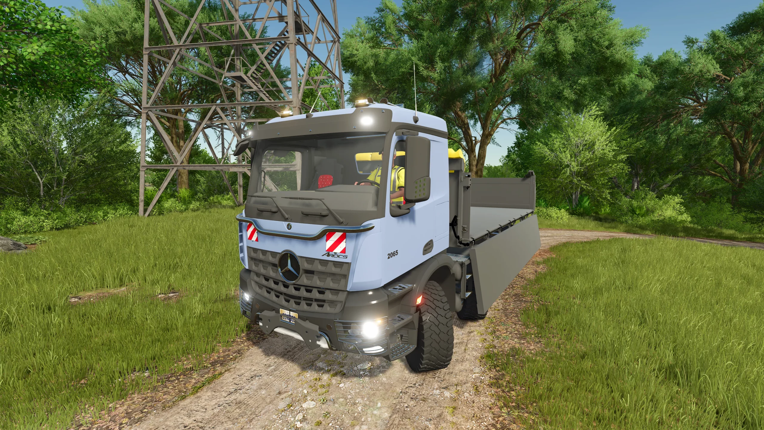 LS25: Mercedes Arocs 8x8 – Download - Simmods